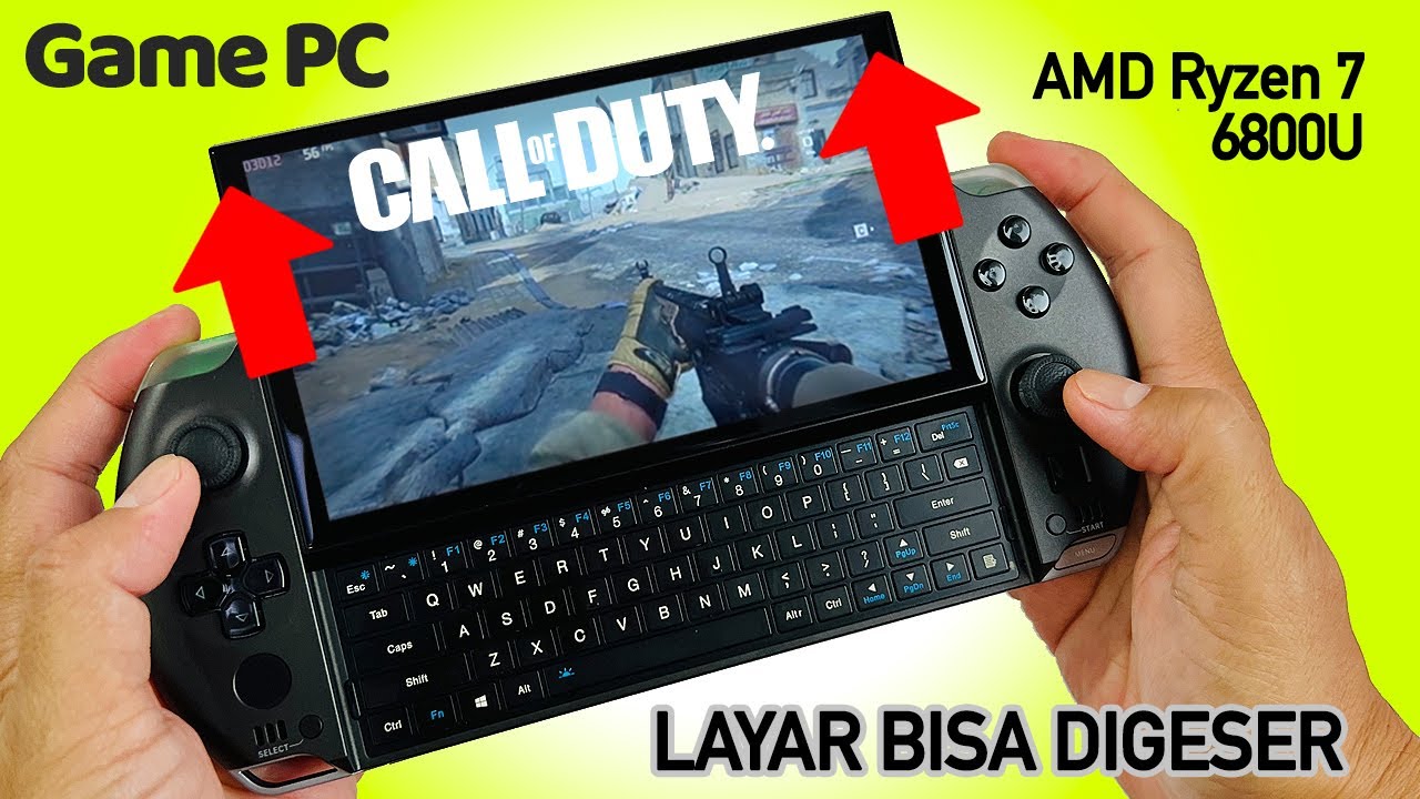 PESAING BERAT ROG ALLY‼️Ini Ada Keyboard QWERTY + Mouse Trackpad 🎮🔥