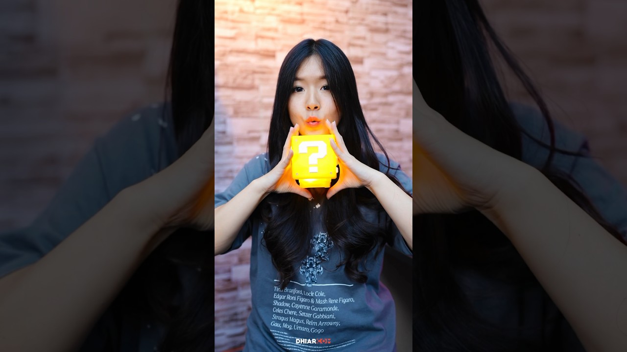 Gadget Unik #23 Box Mario Bros, Mini Question Block Light