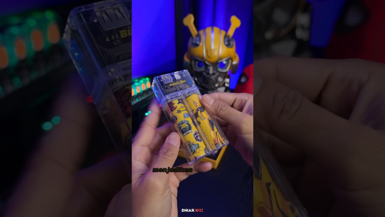 Powerbank Bumblebee Yang Bisa Dilepas Pasang Ala Magnet