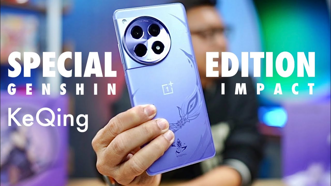 Wow.. OnePlus Special Edition GENSHIN IMPACT KeQing