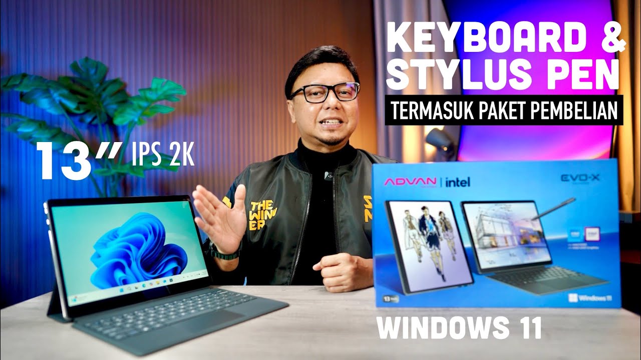 5,9jtan.. Pilih Tablet Atau Laptop? Ya Ini Aja! ADVAN Windows Tablet ...